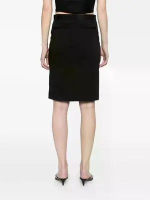 Matteau Twill Pencil Skirt