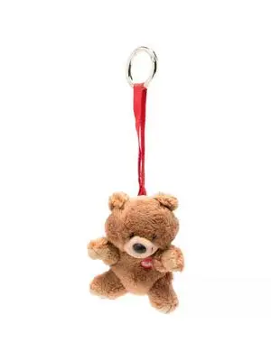 MC2 SAINT BARTH Teddy Bear Keyring - Brown