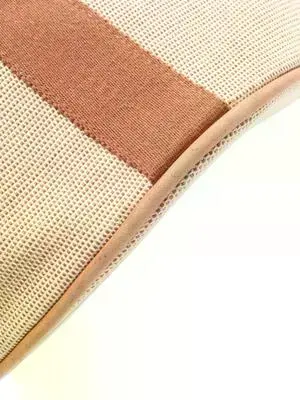Hermès 2000s Mm Saxo Toile H Handbag