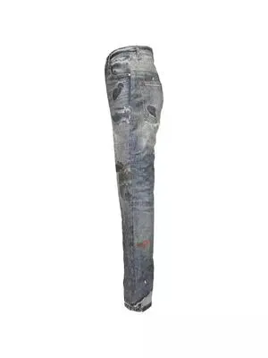 PROTOCOL INDEX Trompe L'oeil Distressed Jeans
