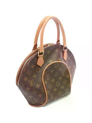 LOUIS VUITTON 1998 Pm Ellipse Monogram Canvas Tote Bag - Brown