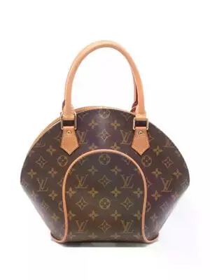 LOUIS VUITTON 1998 Pm Ellipse Monogram Canvas Tote Bag - Brown