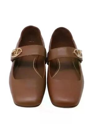 Valentino Garavani 2020s Vlogo Locker Ballet Flats