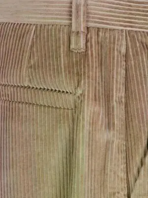 Brunello Cucinelli Corduroy-textured Turned-up Trousers
