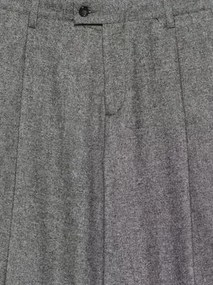 MARSEM Herringbone Pleated Trousers