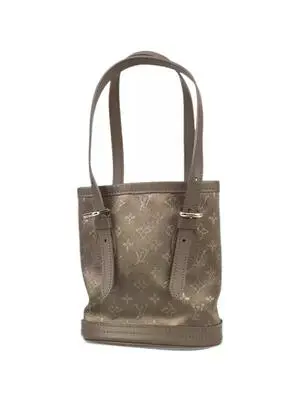 LOUIS VUITTON 2001 Little Bucket Monogram Satin Mini Bag