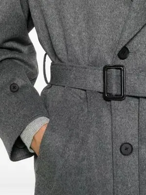SSSTEIN Chester Belted Raglan-sleeve Coat