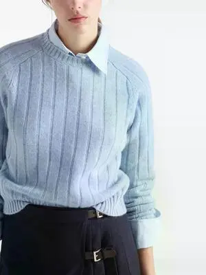 Prada Re-cashmere Crew-neck Sweater