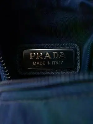 Prada Logo-plaque Shoulder Bag