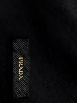 Prada Logo-patch Scarf