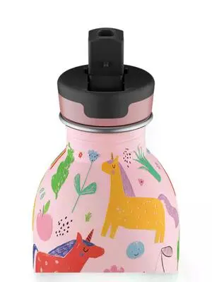 24BOTTLES Magic Friends Unicorn-print Water Bottle