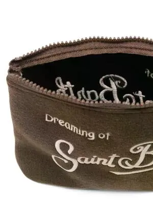 MC2 SAINT BARTH Aline Wool Blend Pochette Bag