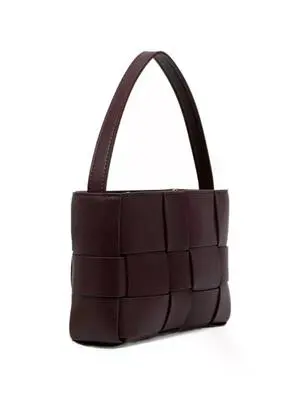 MORGAN Woven Shoulder Bag