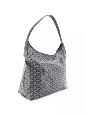 Goyard Boheme Coated Canvas Hobo Bag