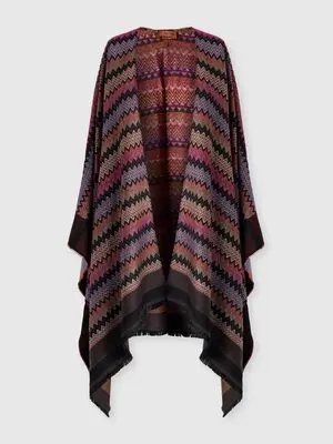 Missoni Wool Cape - Multicoloured