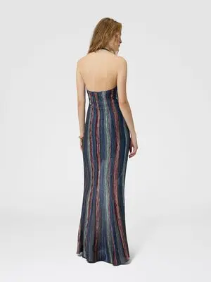 Missoni Ribbed Viscose Lamé Dress