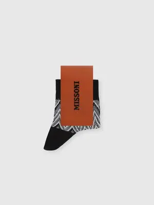 Missoni Lamé Cotton-blend Ankle Socks