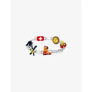 POUBEL St. Moritz™ Set Charmed Sterling- Bracelet