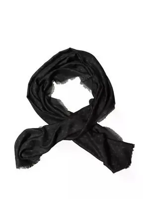 Dolce & Gabbana Polka-dot Frayed Scarf