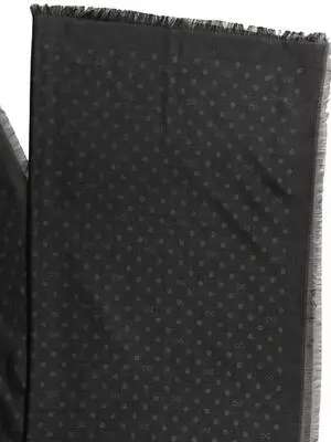 Dolce & Gabbana Polka-dot Frayed Scarf