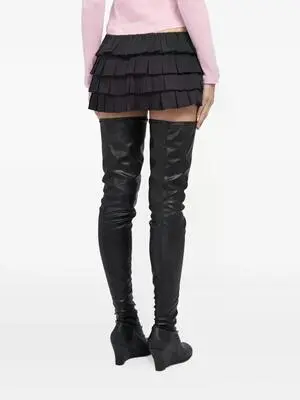 Gimaguas Shansa Tiered Ruffled Mini Skirt