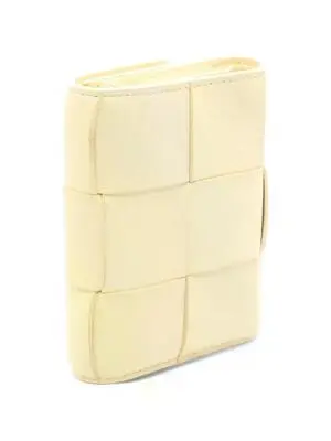 Bottega Veneta 2000 Cassette Maxi Intrecciato Trifold Wallet