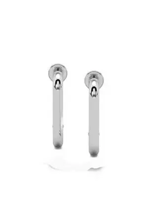 SOLO FOR DIAMONDS Lab-grown Diamond Hoop Earrings