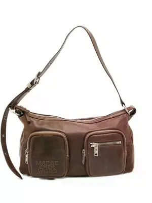 MARGESHERWOOD Outpocket Leather Tote Bag - Brown