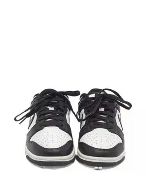 Nike Dunk Low Panda Leather Sneakers