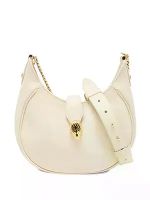 BVLGARI Medium Serpenti Ellipse Shoulder Bag - Neutrals
