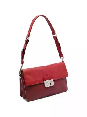 Prada Sound Leather Shoulder Bag