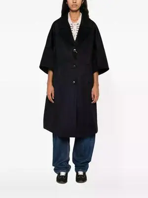 Herno Layered-hood Notched-lapel Coat