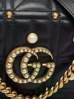 Gucci Gg Marmont 2.0 Matelassé Shoulder Bag