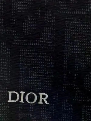 Dior 2024 Oblique Jacquard Bifold Wallet