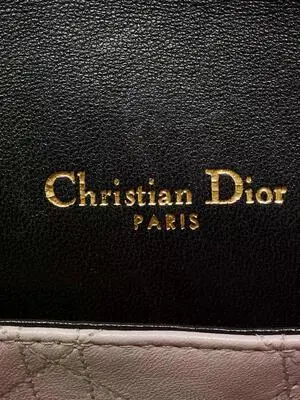 Dior 2012 Large New Lock Flap Cannage Shoulder Bag