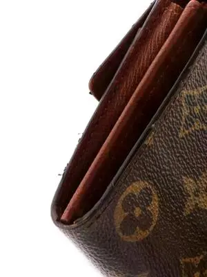 LOUIS VUITTON Sarah Wallet Monogram Canvas Small Wallets - Brown