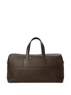 Shinola Canfield Pebbled Leather Holdalls Bag - Brown