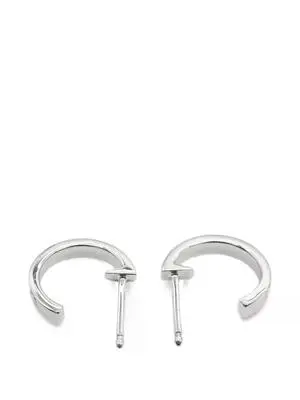 Cartier 2010s Mini Love Earrings - Silver