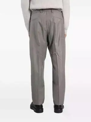 GREYED Diky Pressed-crease Tailored Trousers