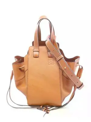 Loewe 2010s Hammock Drawstring Tote Bag - Brown