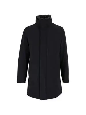 MONTECORE Padded High-neck Coat - Black
