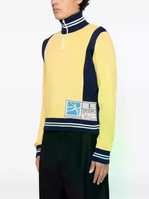 MAGLIANO Colour-block Logo-patch Sweater