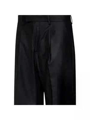 D4.0 Pleated Tapered-leg Trousers