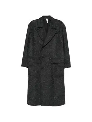 HEVO Statte Double-breasted Coat - Grey