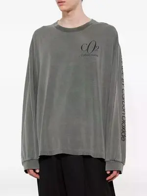 DOUBLET Co2 Air Yarn Long-sleeve T-shirt