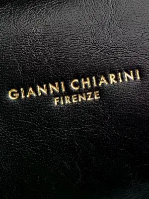 GIANNI CHIARINI Logo-stamp Leather Shoulder Bag
