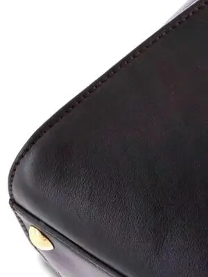 Fendi Peekaboo Iconic Bag Leather Mini Satchel