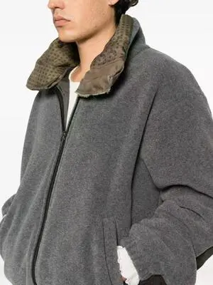 MAGLIANO Contrast-panel Zip-up Jacket