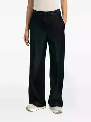 YAYA Belted Wide-leg Trousers