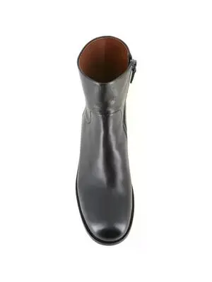 Marsèll Gnocco Side-zip Leather Ankle Boots - Black